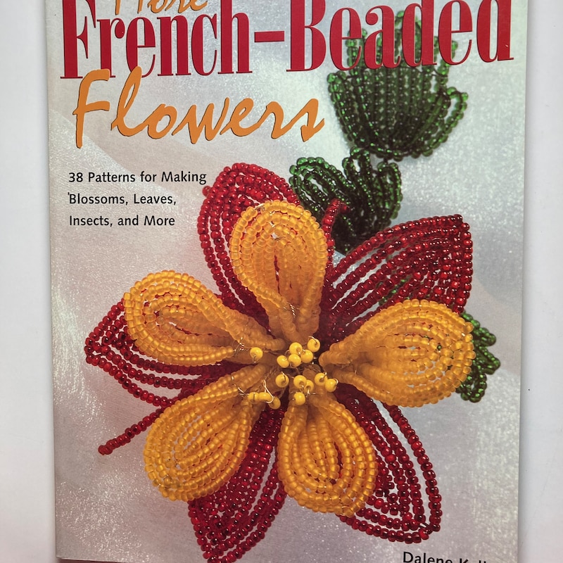 French Beaded Flower - Etsy