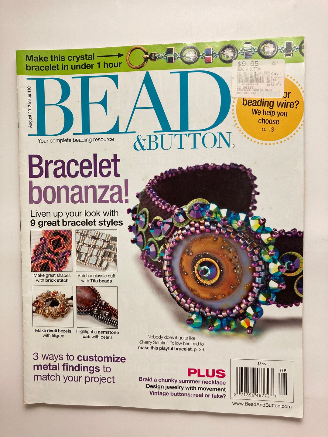 Bead and Button Magazine Aug. 2012 Issue 110, Bead and Button Magazine ...