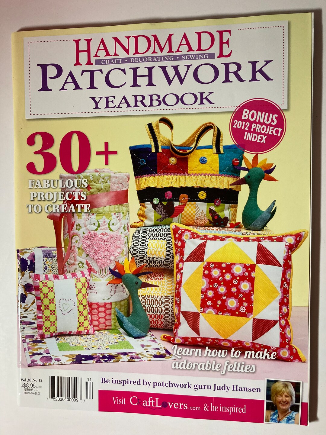 Handmade Craft Decorating Sewing Magazine Volume 30 Number 12, Arts and ...
