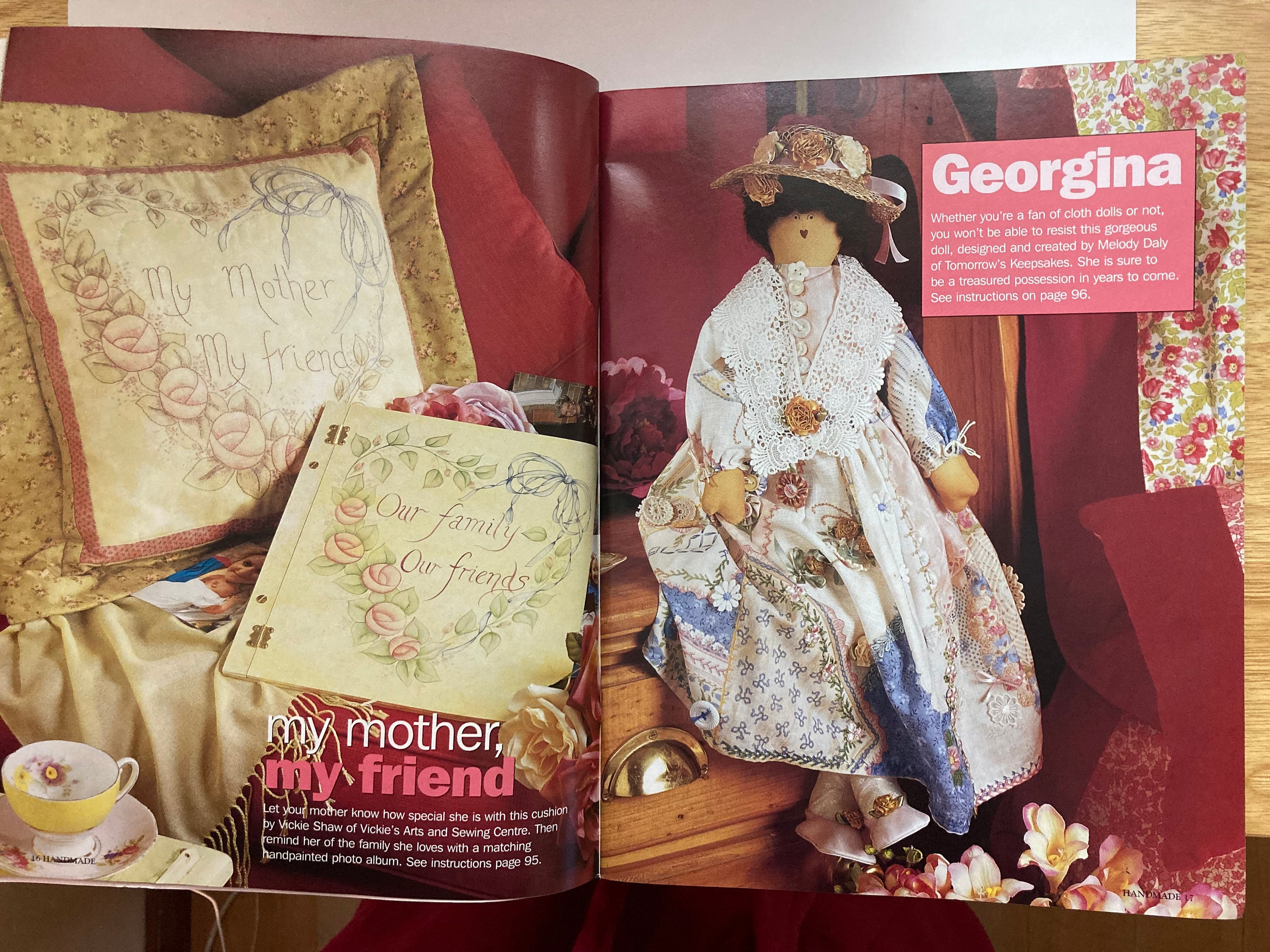 Handmade Craft Decorating Sewing Magazine Volume 19 Number 10, Arts and ...