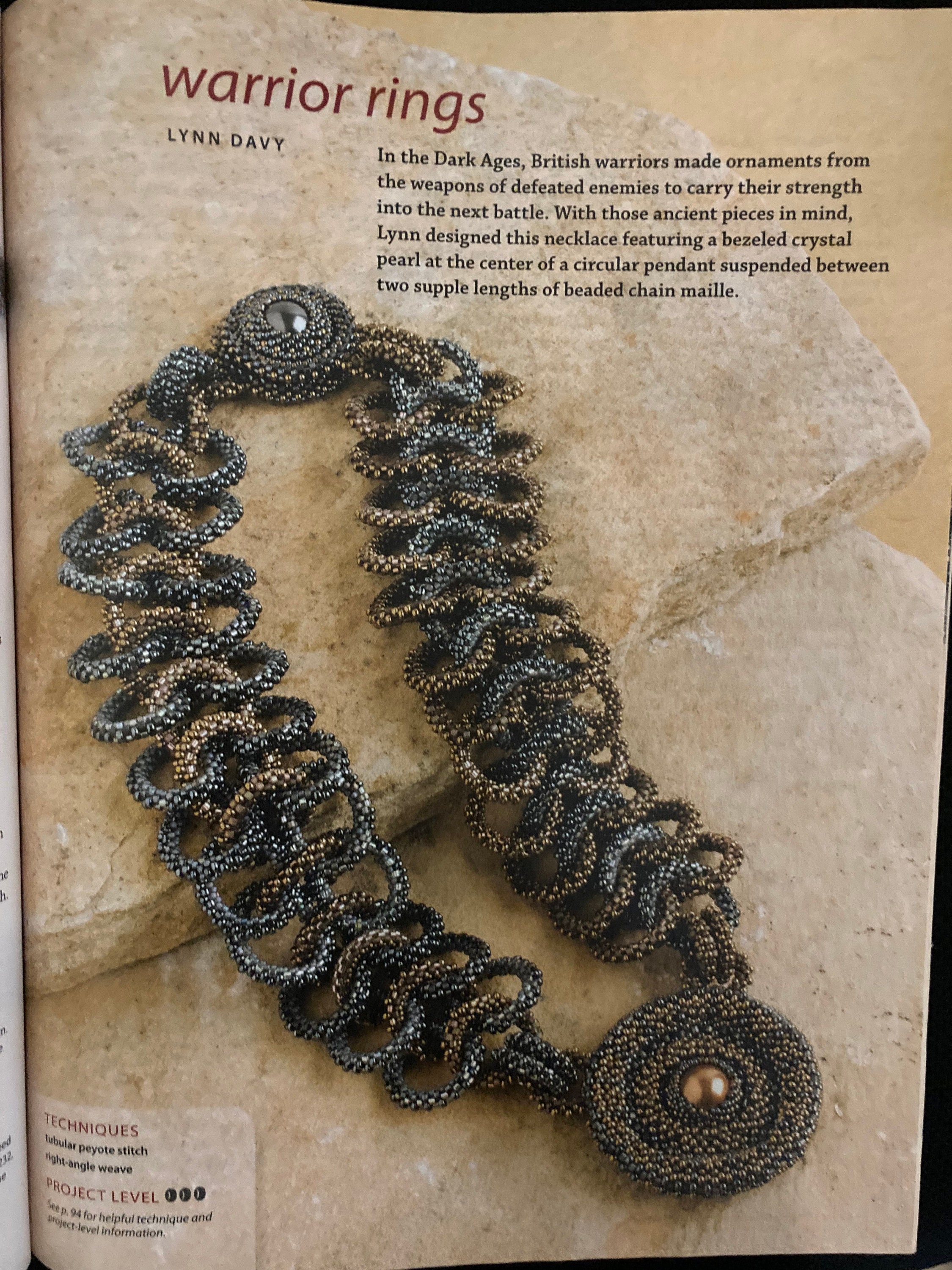 Beadwork Magazine October /november 2011, Beading Magazine, Beaded ...