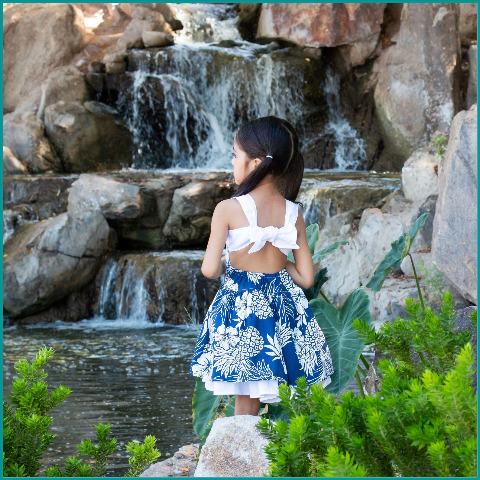 Hawaiian Dress for Girls Luau Outfit Hawaii Theme Beach - Etsy