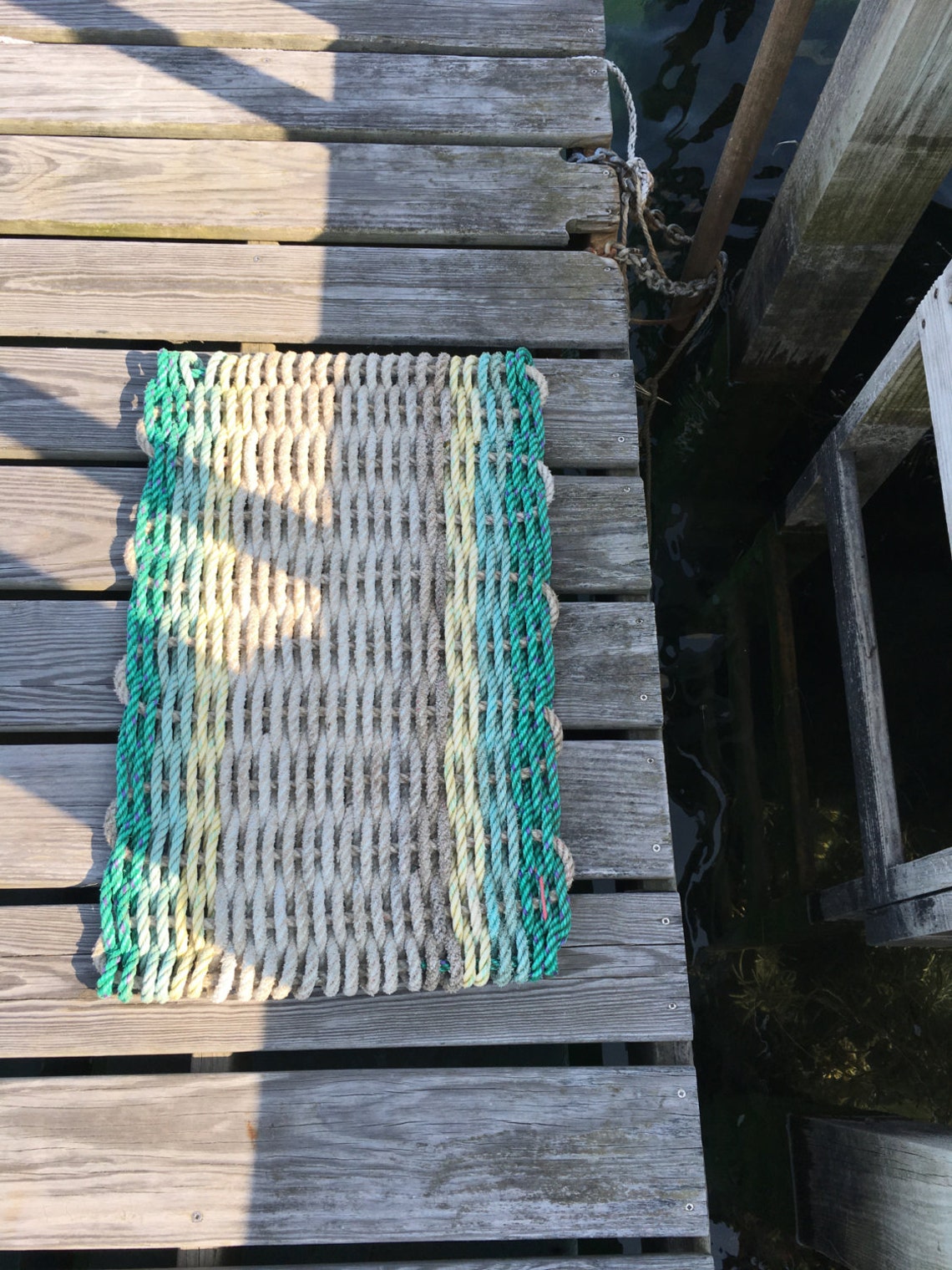 Recycled Lobster Rope Doormat Handwoven in Maine: Chatto - Etsy