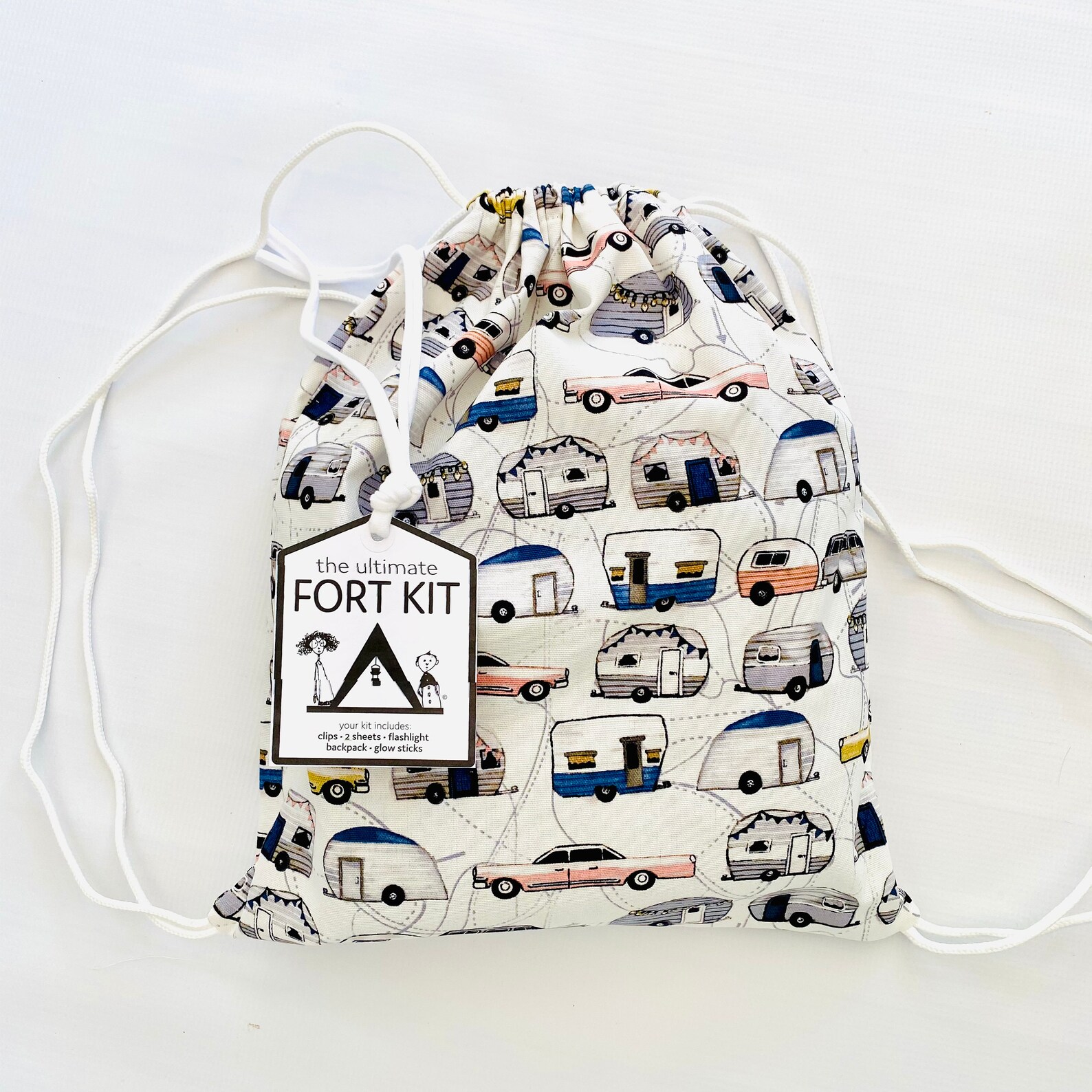 Camper Fort Kit Fort Building Kit Complete Tent Fort - Etsy