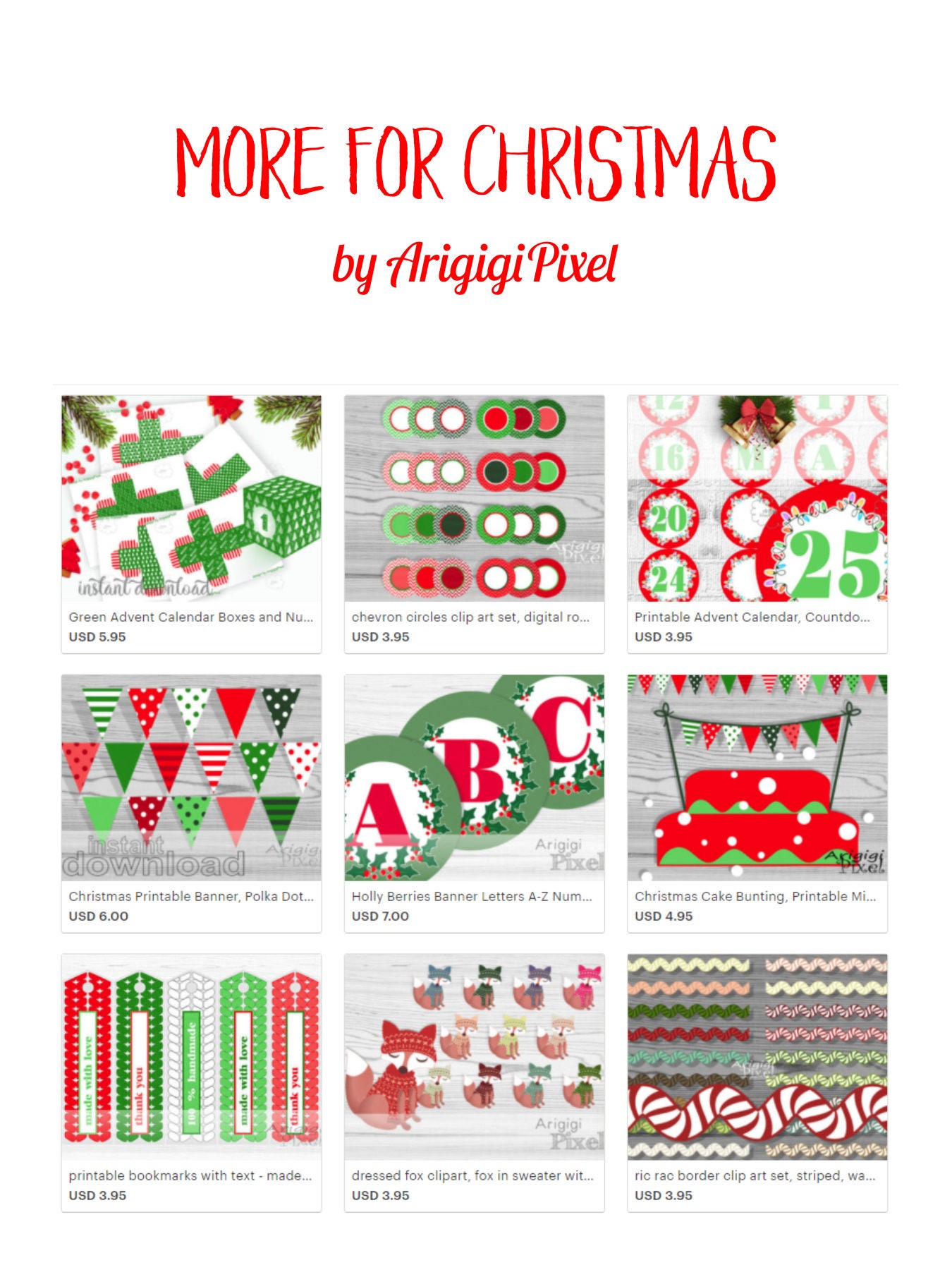 Printable Advent Calendar - Countdown Christmas - Red Circle Labels ...
