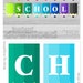 Back to School Classroom Banners, Printable Banners Decoration, Multi ...