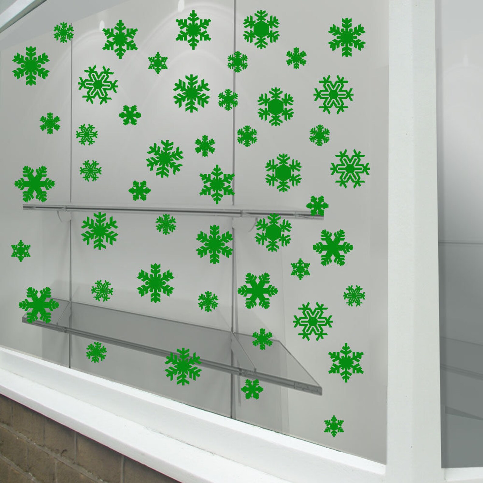 Christmas Xmas Snow Flakes Display Shop Window Decorations - Etsy