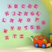 Block Alphabet 2 Wall Stickers Kids Nursery Play Room Home Art ...