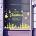 Christmas Shop Window Stickers Decals Display Xmas Wall Stickers ...