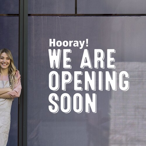 Shop Window Display Store Retail Vinyl Decal Stickers Graphics - Etsy