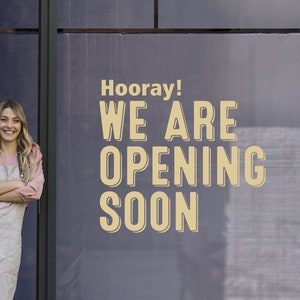 Shop Window Display Store Retail Vinyl Decal Stickers Graphics Sign ...