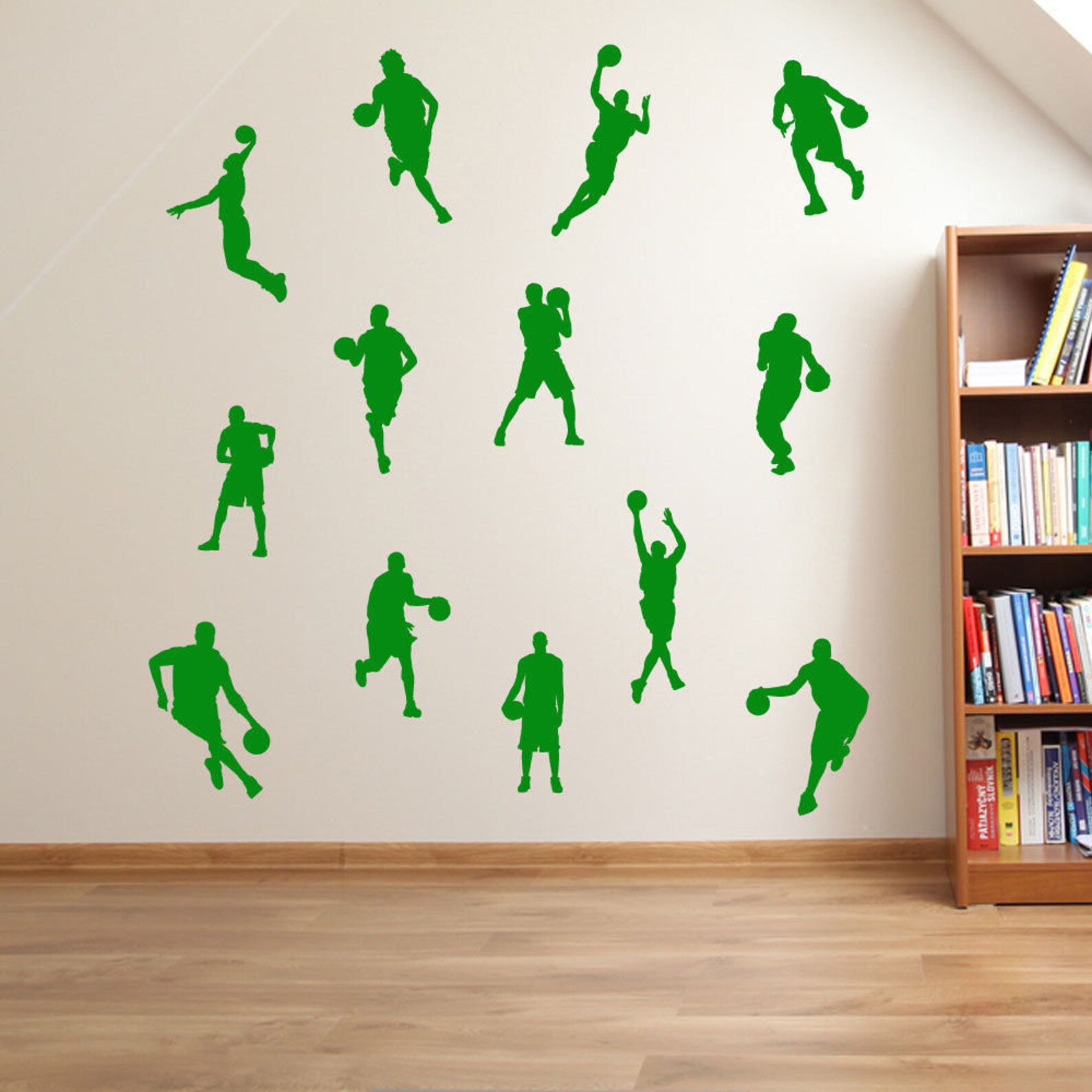 Basketball Players Stickers A34 - Etsy