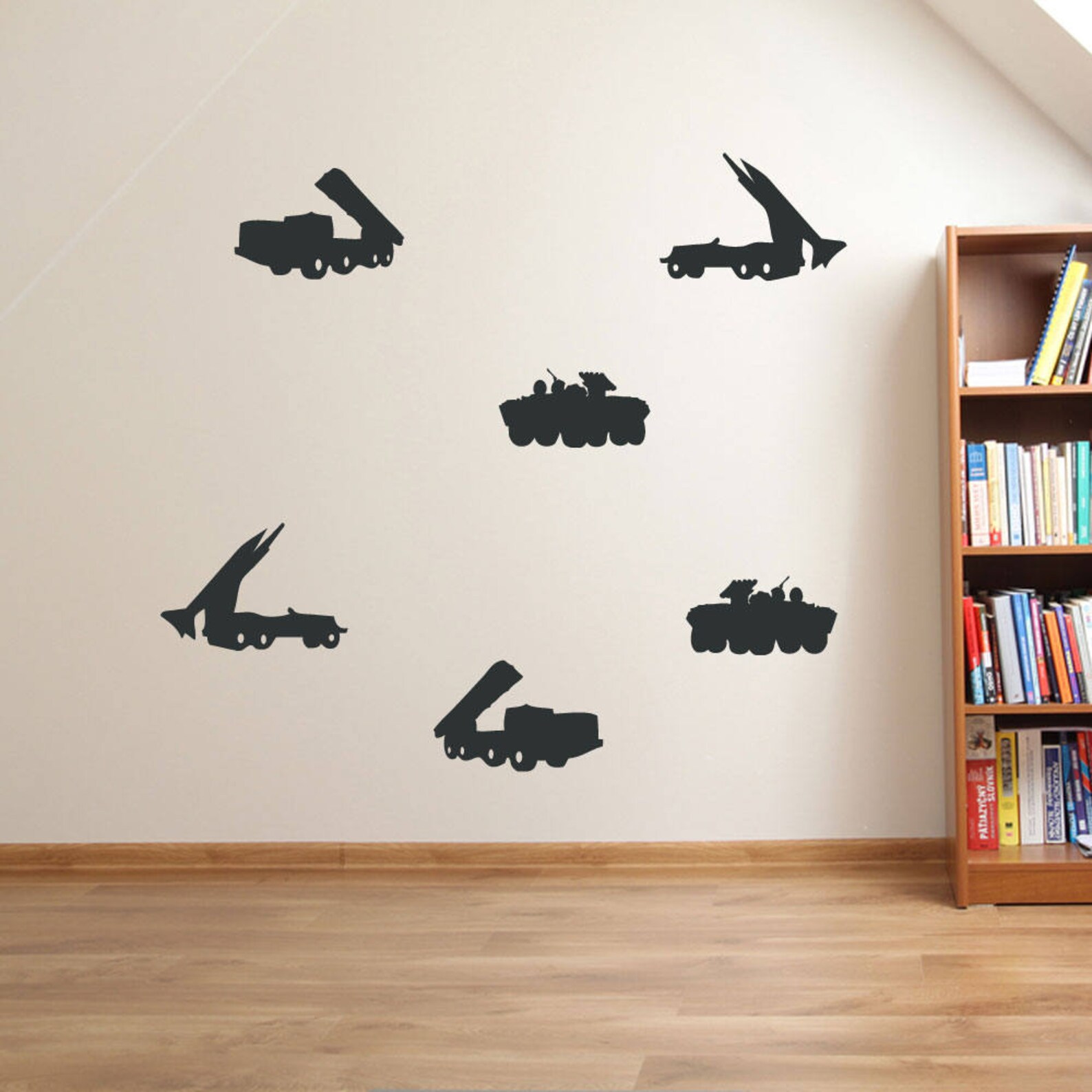 Army Rocket Launcher Tank Wall Window Stickers Decals Kids Fun - Etsy