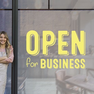 Shop Window Display Store Retail Vinyl Decal Stickers Graphics Sign ...