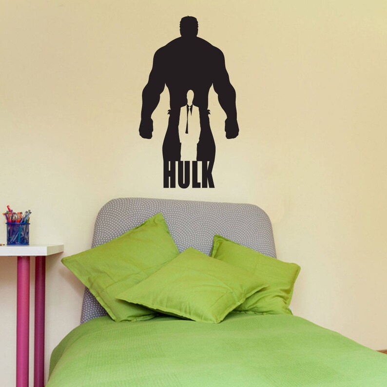 Hulk Business Man Wall Stickers Decal Kids Decor Window Fun - Etsy