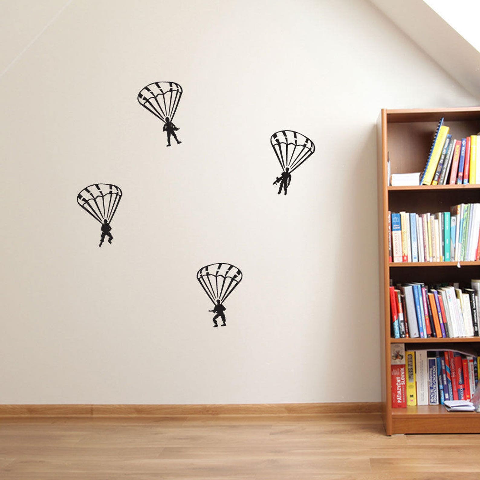 Military SAS Paratrooper Wall Stickers A47 - Etsy
