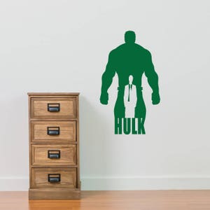 Hulk Business Man Wall Stickers Decal Kids Decor Window Fun Vinyl ...