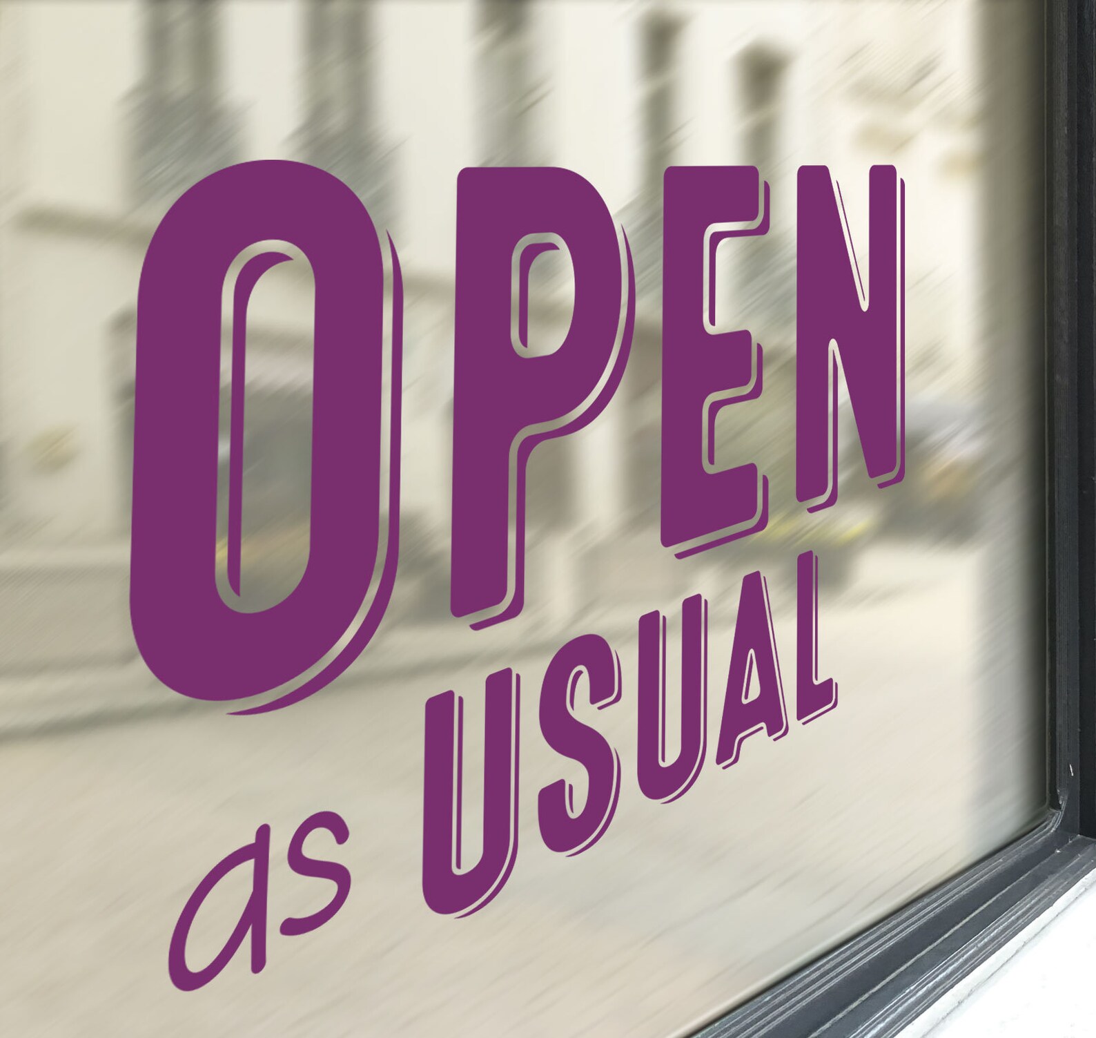 Shop Window Display Store Retail Vinyl Decal Stickers Graphics | Etsy