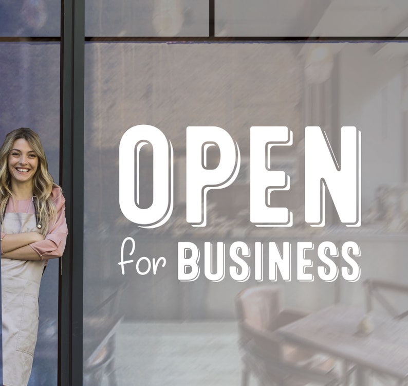 Shop Window Display Store Retail Vinyl Decal Stickers Graphics - Etsy