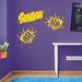Smash Two Fists Wall Stickers Decals Kids Decor Window Fun Vinyl ...