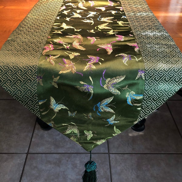 Asian Table Runner - Etsy