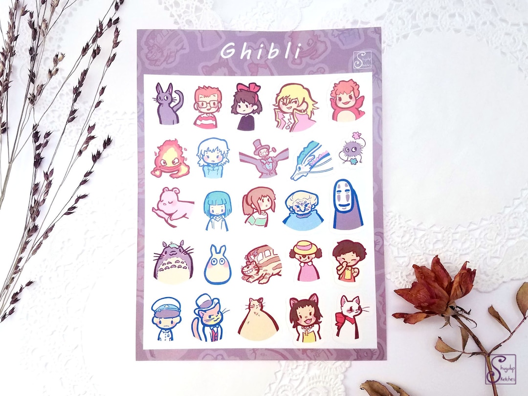 Magical Anime - Hand-made Stickers for Nerds - Etsy