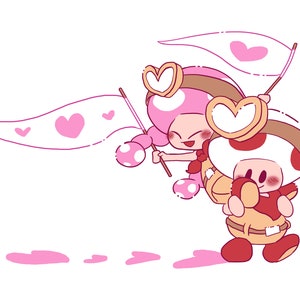 Together, Captain Toad Valentine's Day - Cards for Nerds - Etsy