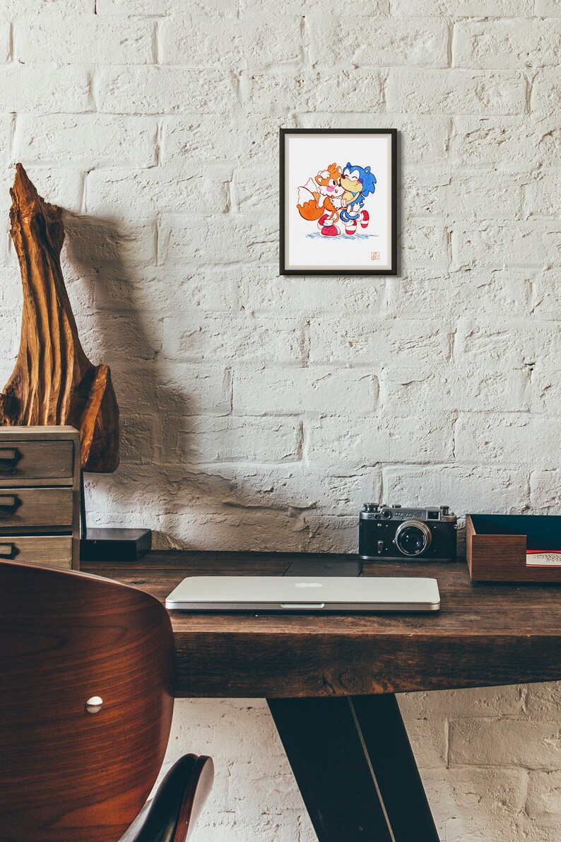 Quick Hug Sonic Thank You Cards for Nerds - Etsy