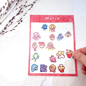 Mario - Hand-made Stickers for Nerds - Etsy