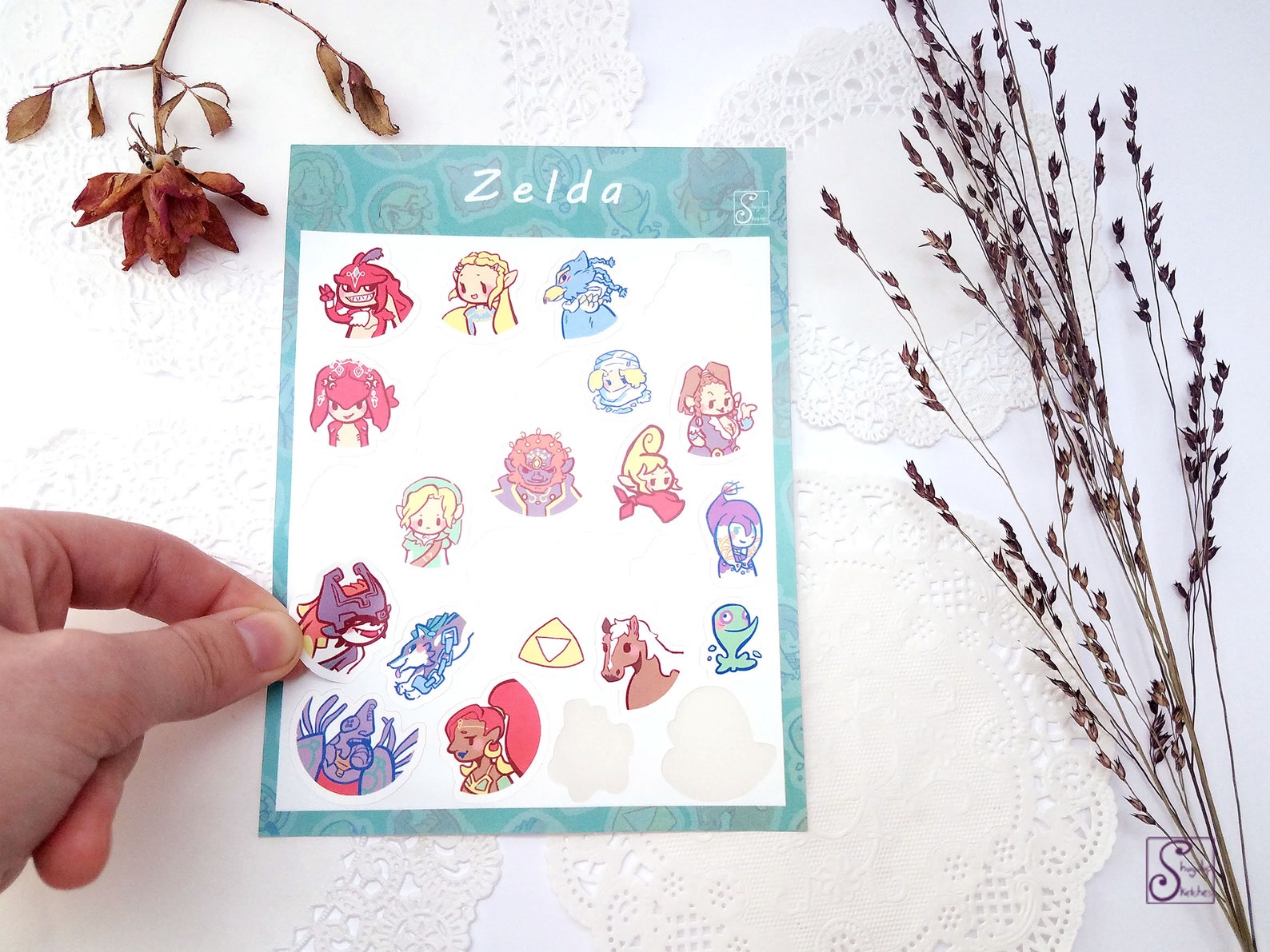 Legend of Zelda Hand-made Stickers for Nerds | Etsy