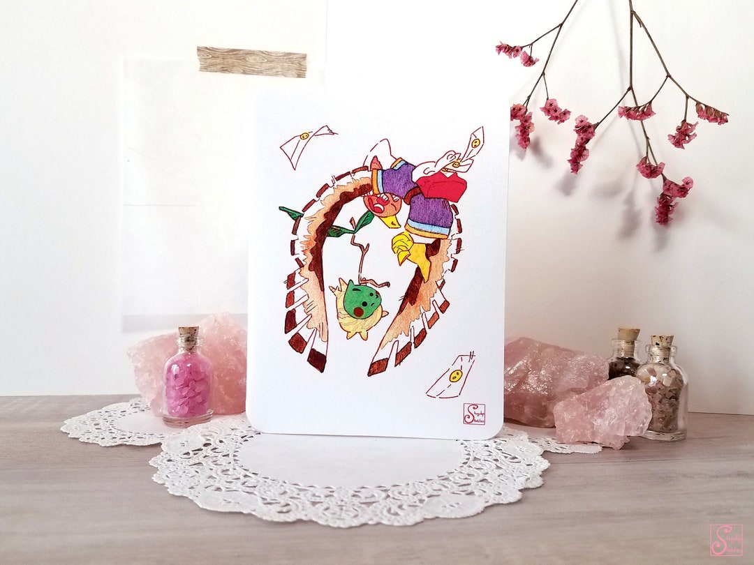 Air Mail, Legend of Zelda: Wind Waker Thinking of You Cards for Nerds ...