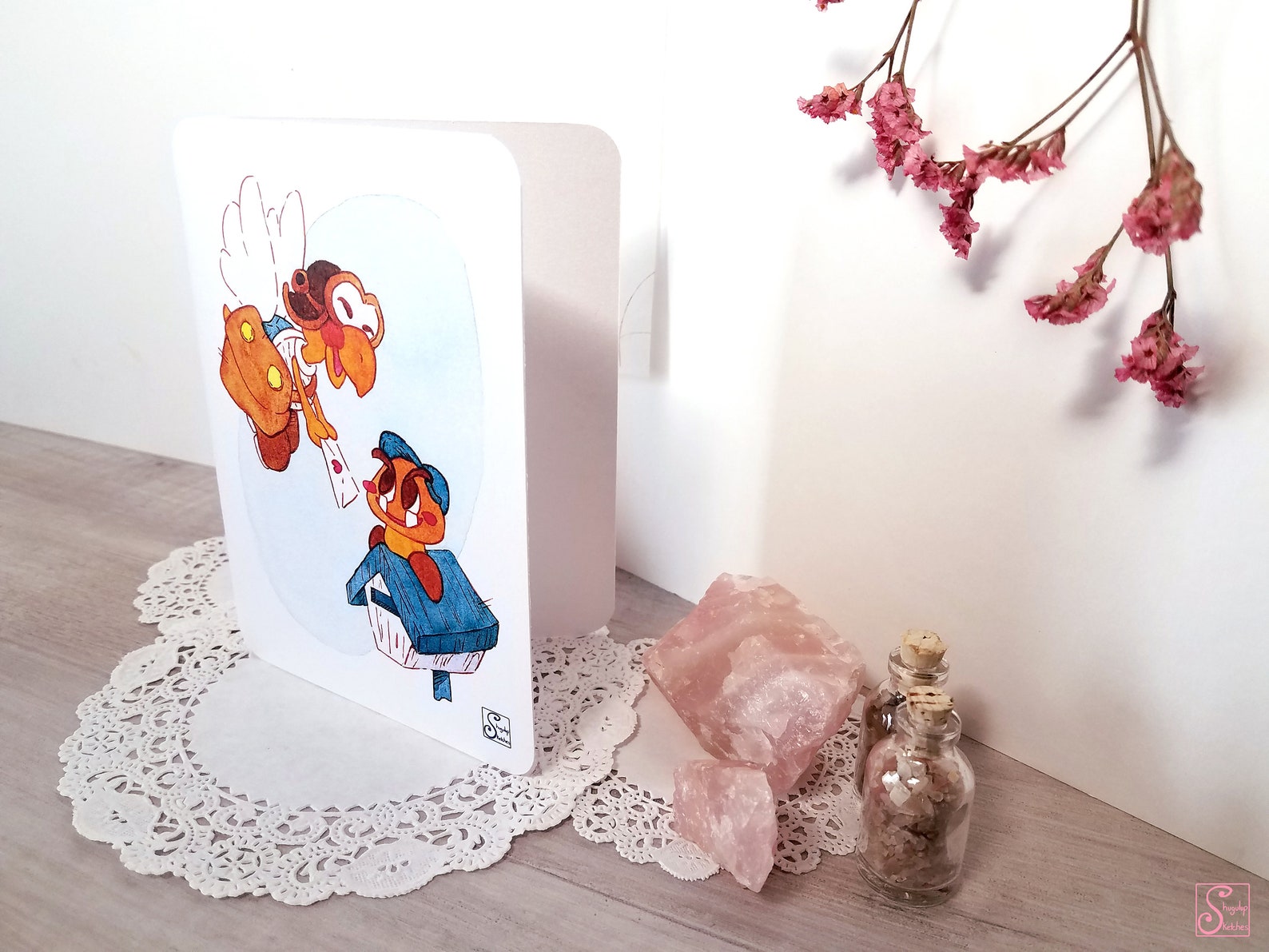 Still Friends Paper Mario Thinking of You Cards for Nerds | Etsy