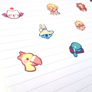 Final Fantasy - Hand-made Stickers for Nerds - Etsy