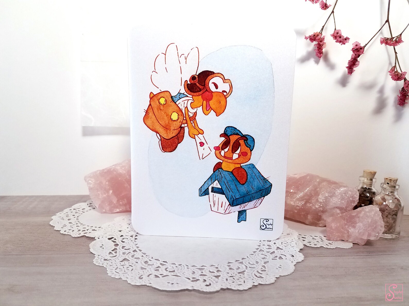 Still Friends Paper Mario Thinking of You Cards for Nerds | Etsy