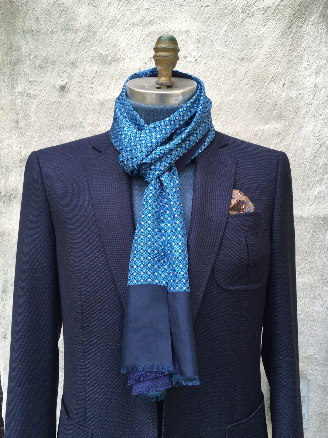 Silk Swagger Scarf 5 Colors Available - Etsy