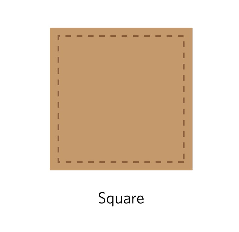 100 Custom Laser Etched Leather Patches Company Patches | Etsy