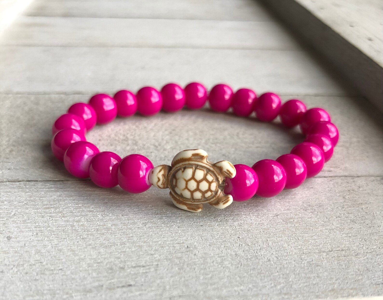 Sea Turtle Bracelets, Turtle Bead Bracelet, Beachy Bracelets, Boho ...