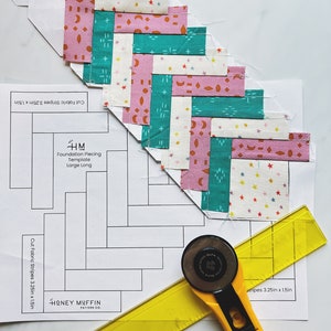 Quilt Braid Template (large Long) Pattern PDF - Etsy