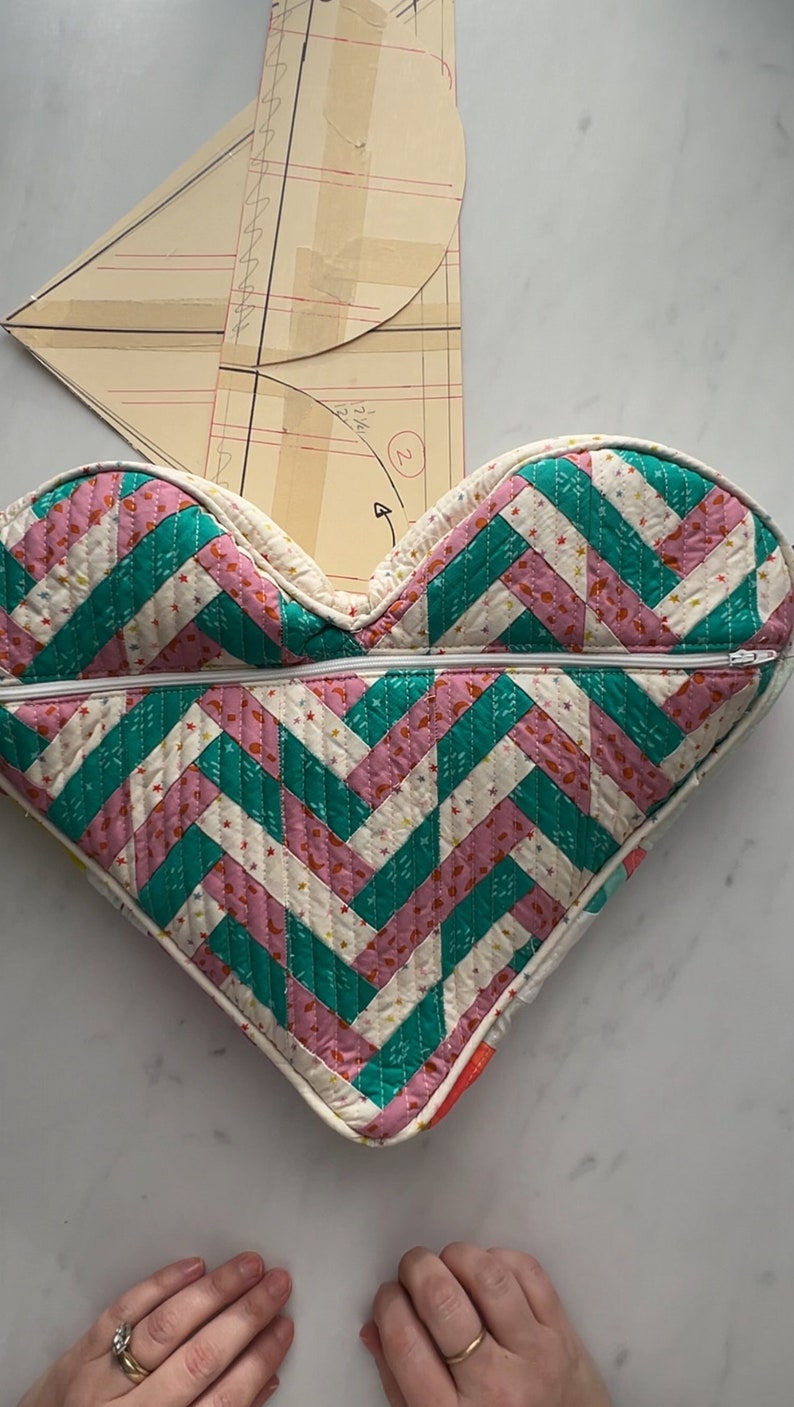 Quilt Braid Template (large Long) Pattern PDF - Etsy
