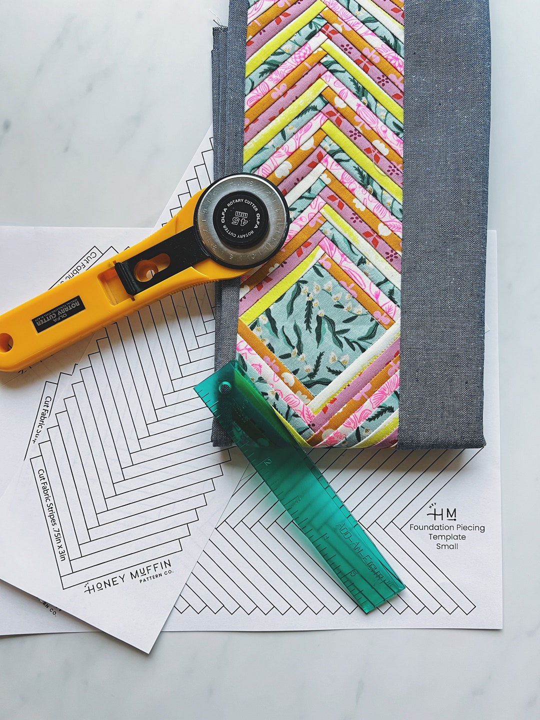 Quilt Braid Template (small) Pattern PDF - Etsy