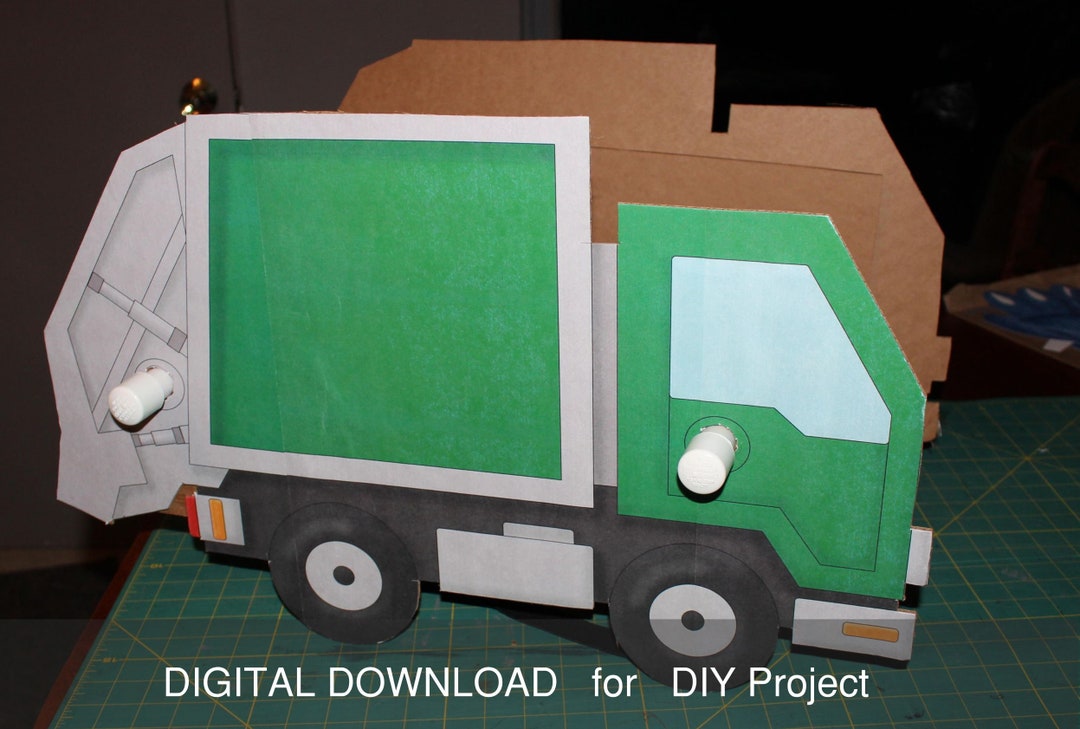 Wearable Garbage Truck (DIY) - Etsy