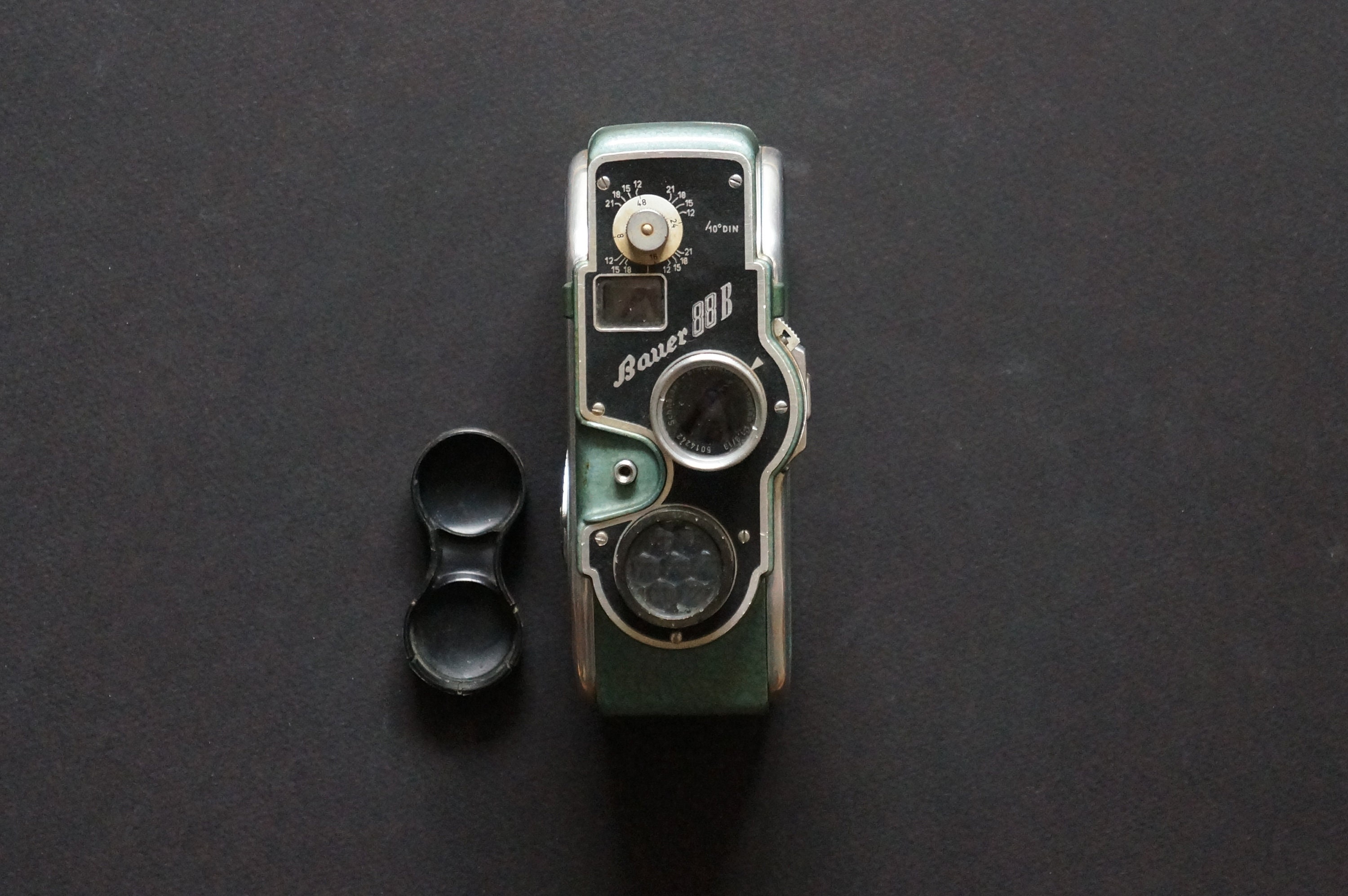 Vintage 1954 Bauer 88B Hammered Green 8mm Movie Camera GERMANY - Etsy