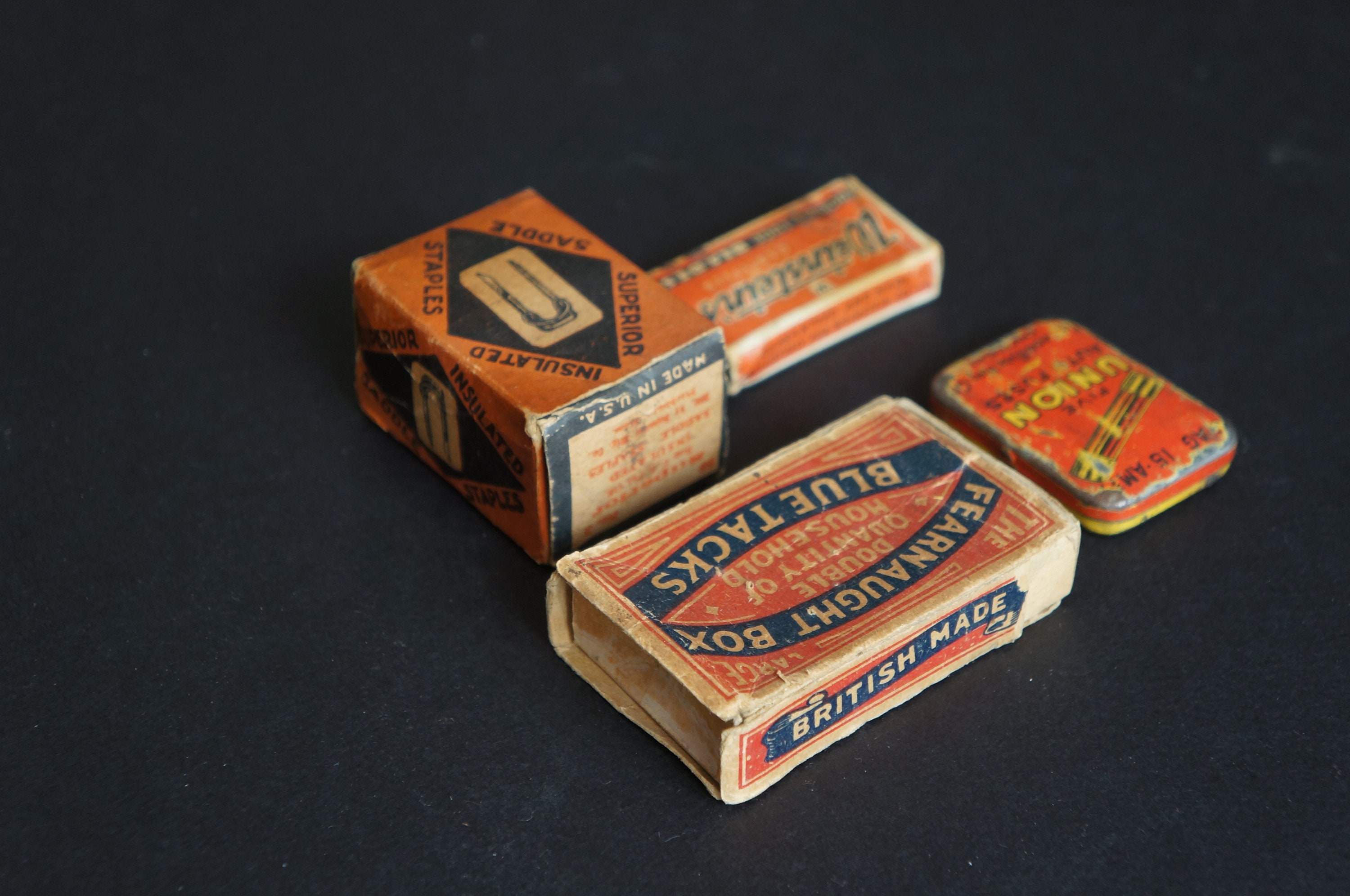 Small Collections of Vintage Cardboard Boxes Vintage Advertising - Etsy