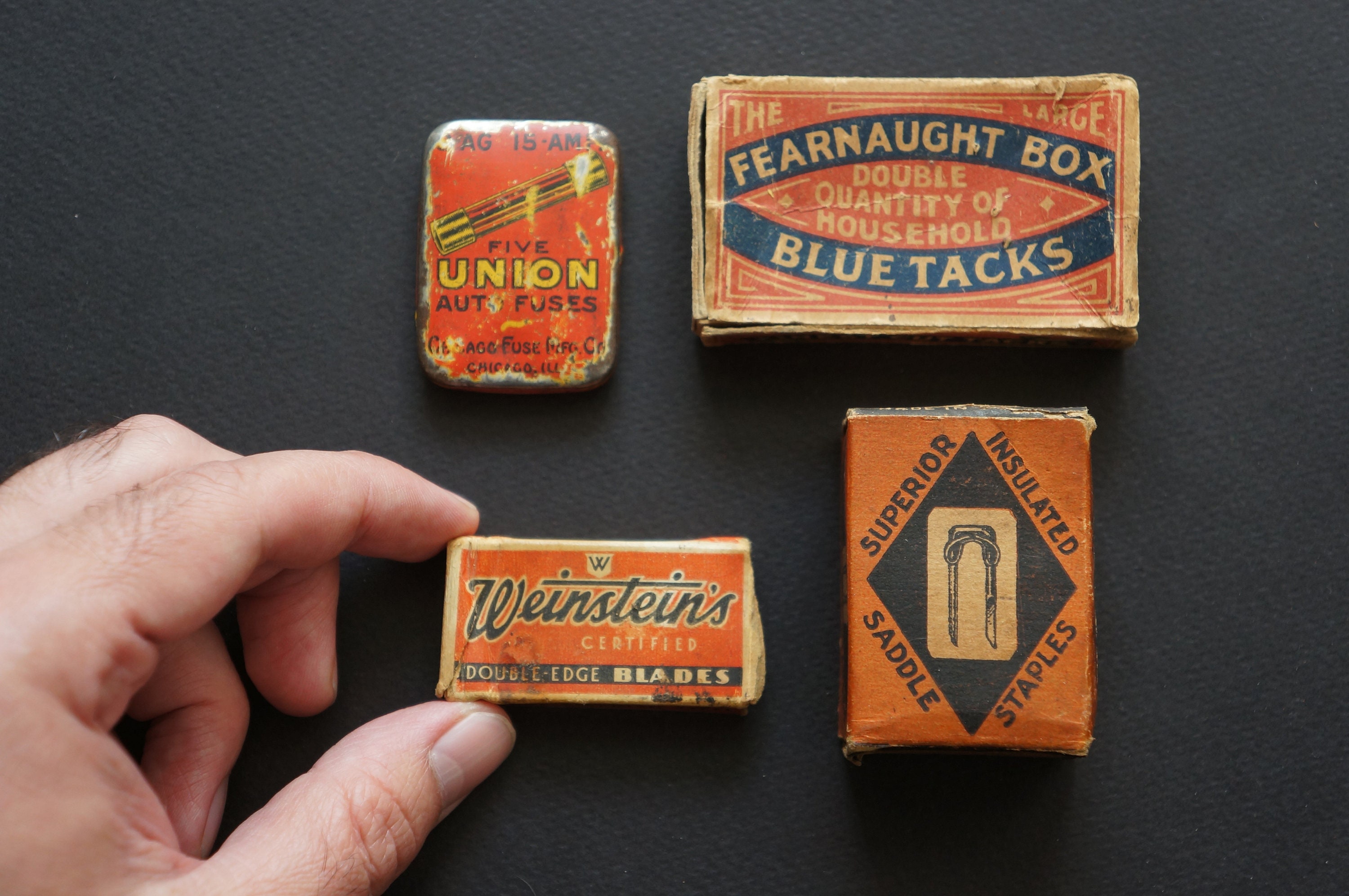Small Collections of Vintage Cardboard Boxes Vintage Advertising - Etsy