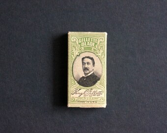 Gillette Razor Box - Etsy
