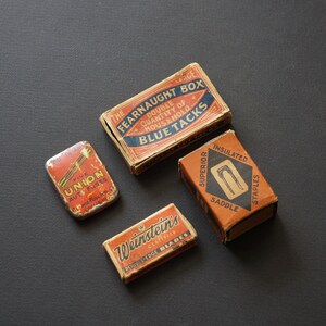 Small Collections of Vintage Cardboard Boxes Vintage Advertising - Etsy