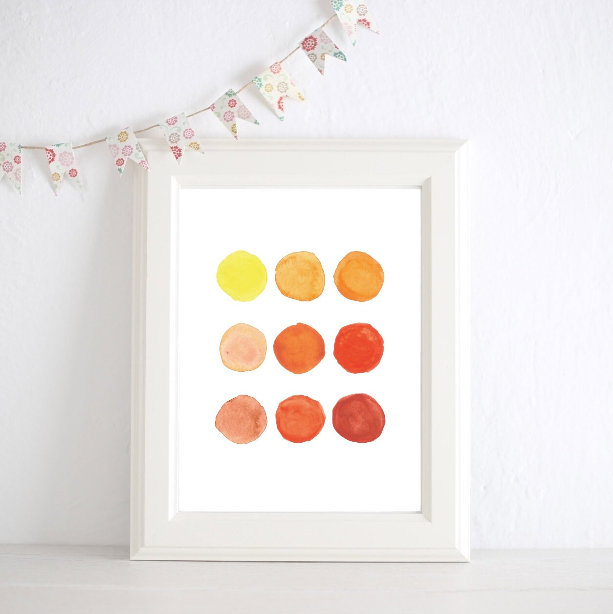 Color Wheel Classroom Wall Art Gallery Wall Set Colorful - Etsy