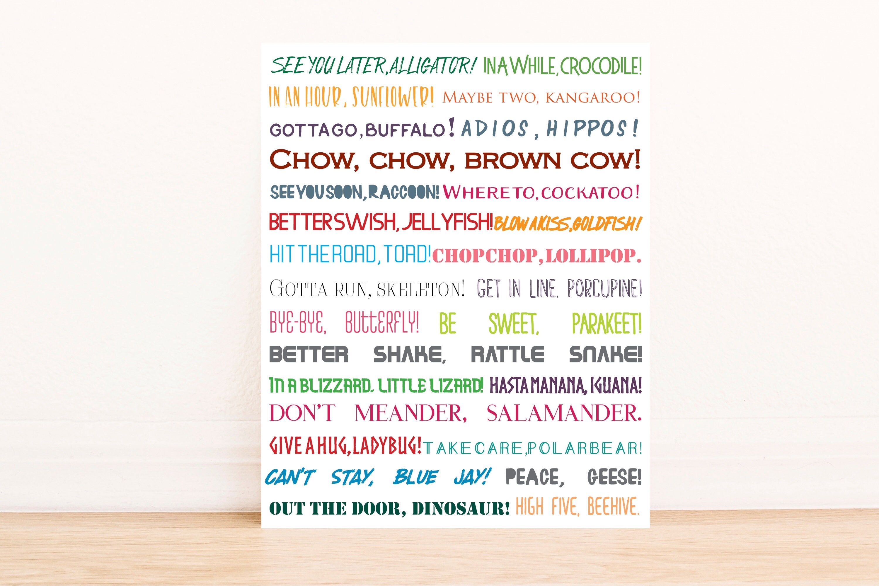 See You Later Alligator Teacher Poem Print English Classroom Quotes ...