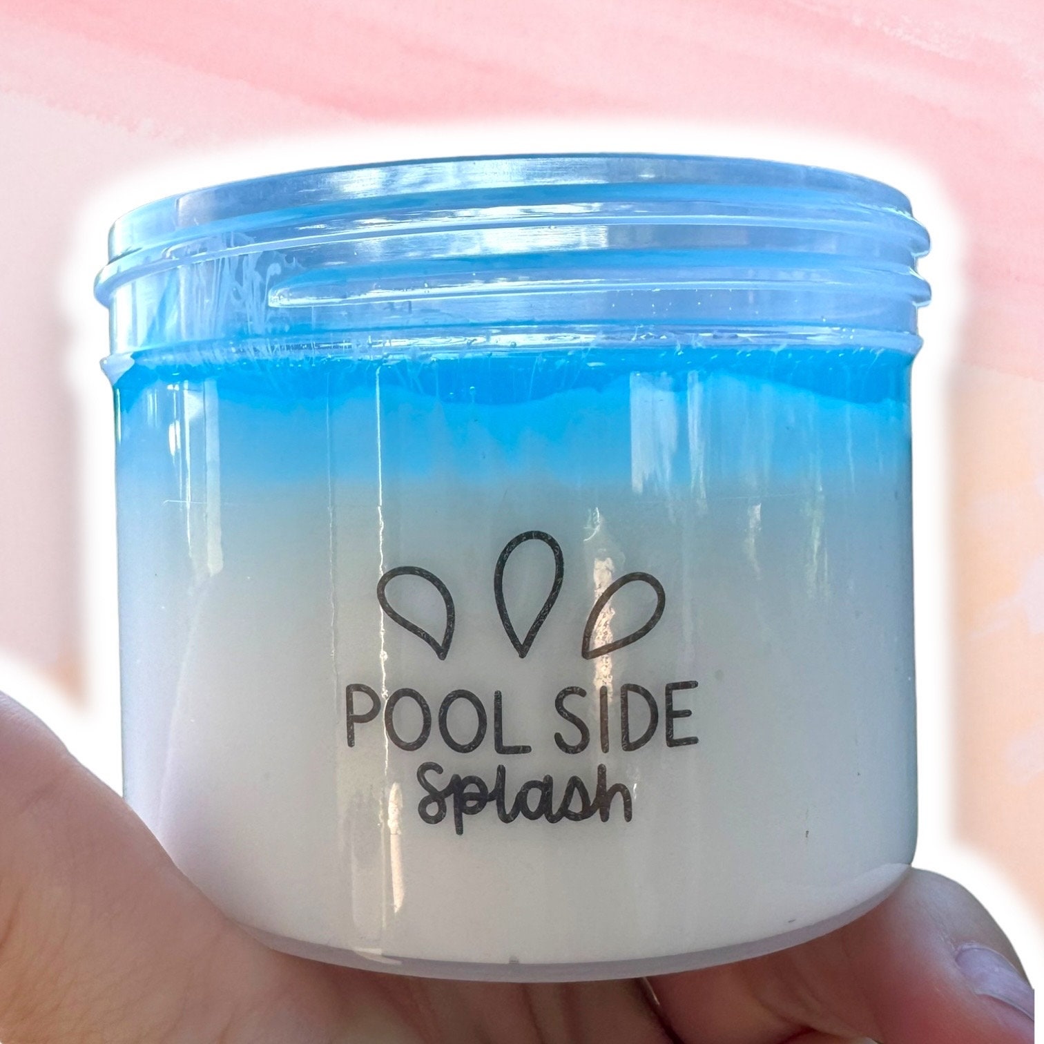 Poolside Splash Slime Kit: Layered Slime - Etsy