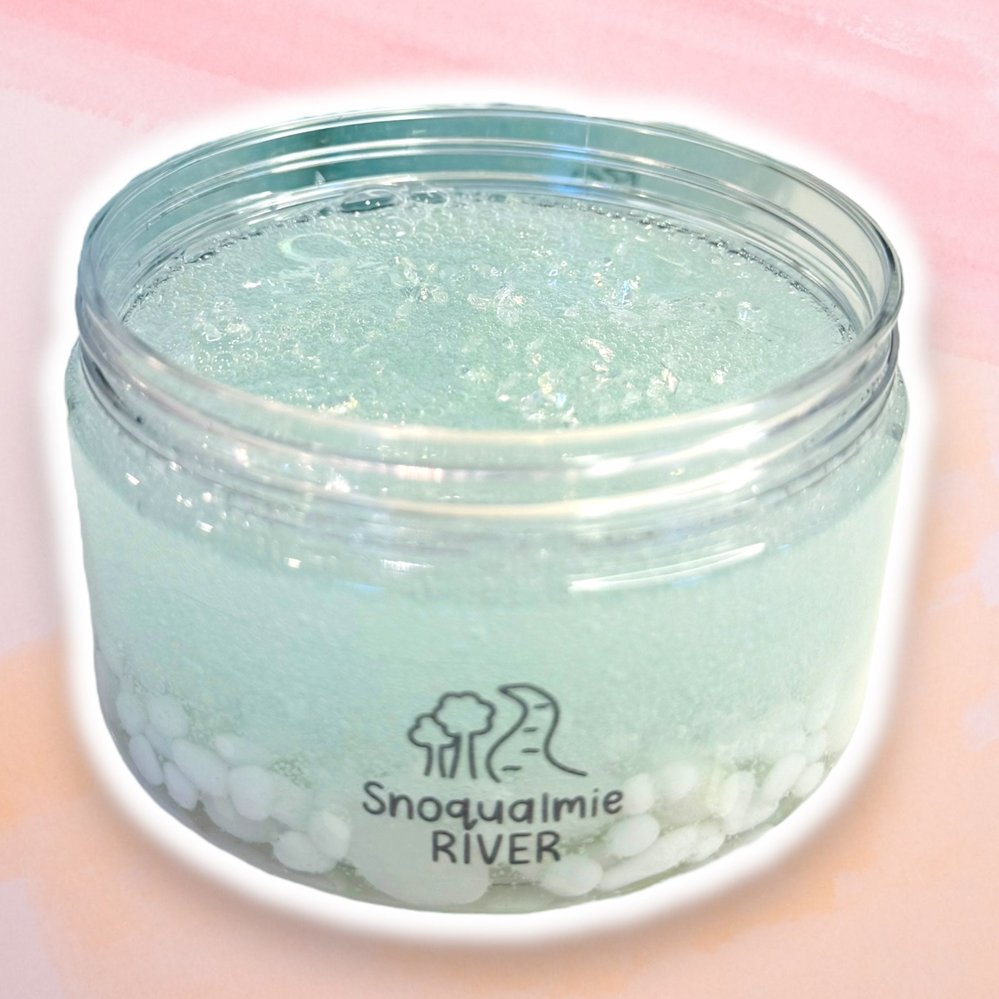 Snoqualmie River Slime Clear Slime River Rock Slime PNW Slime Slime ...